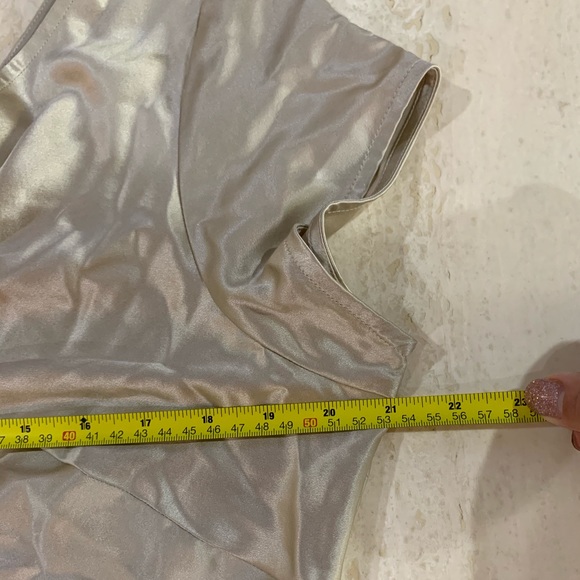 Talbots | Tops | Talbots Pure Silk Beautiful Sleeveless Gold Top | Poshmark